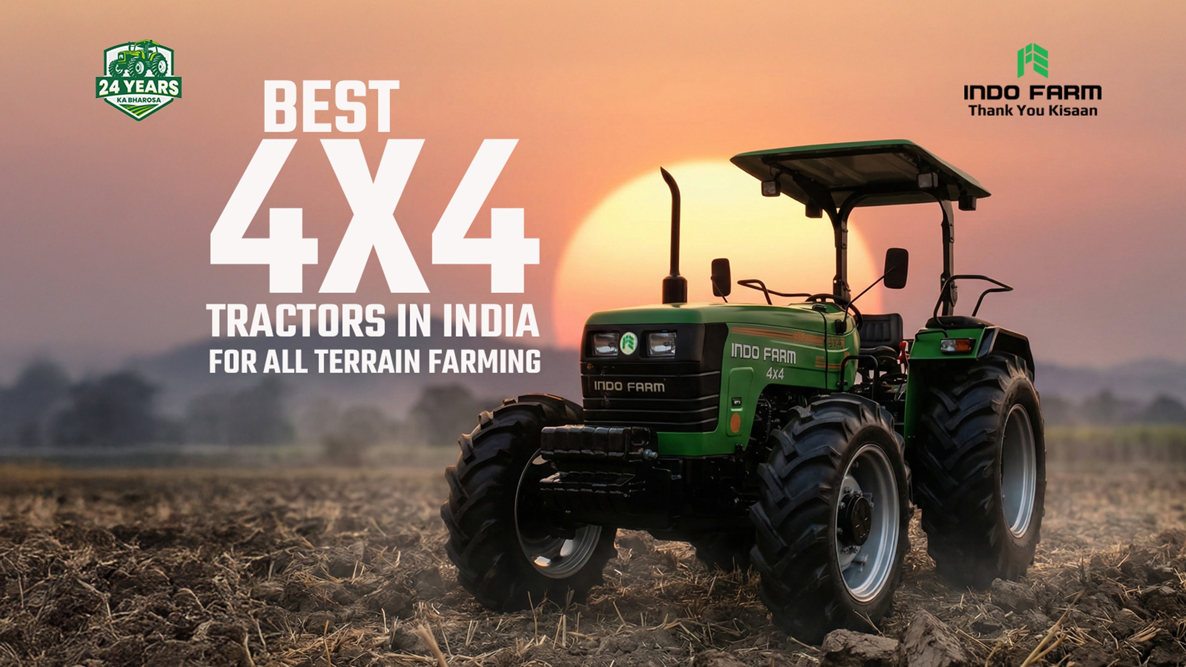 Best 4x4 Tractors in India for All Terrain Farming