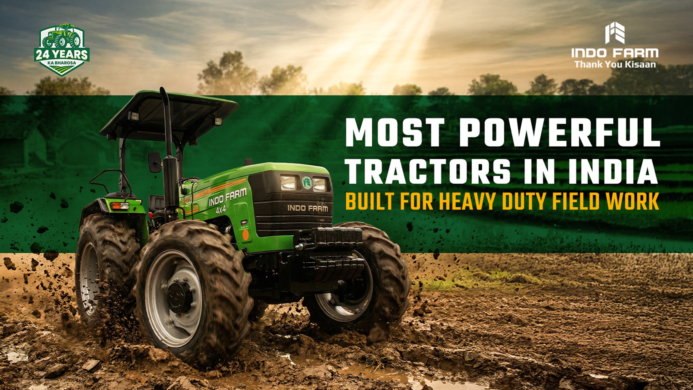Most Powerful Tractors in India: Built for Heavy-Duty Work
